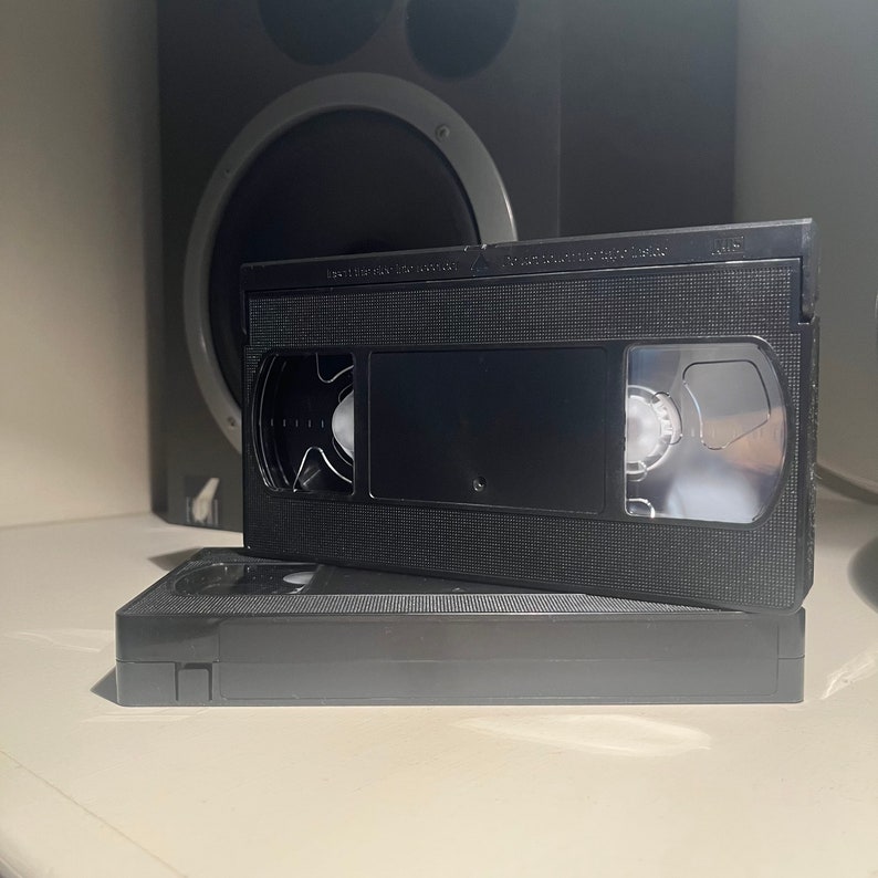 Custom VHS Tape, Customized, 1 Hour to 3 Hour Long Tape That You Can ...