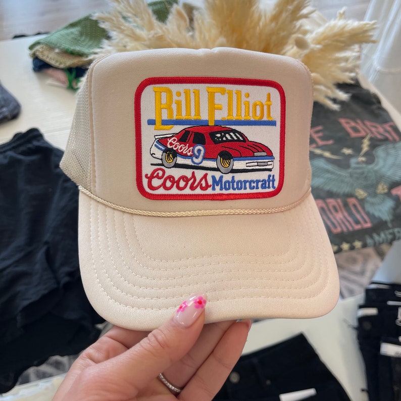 Racing Patch Trucker Hat - Etsy