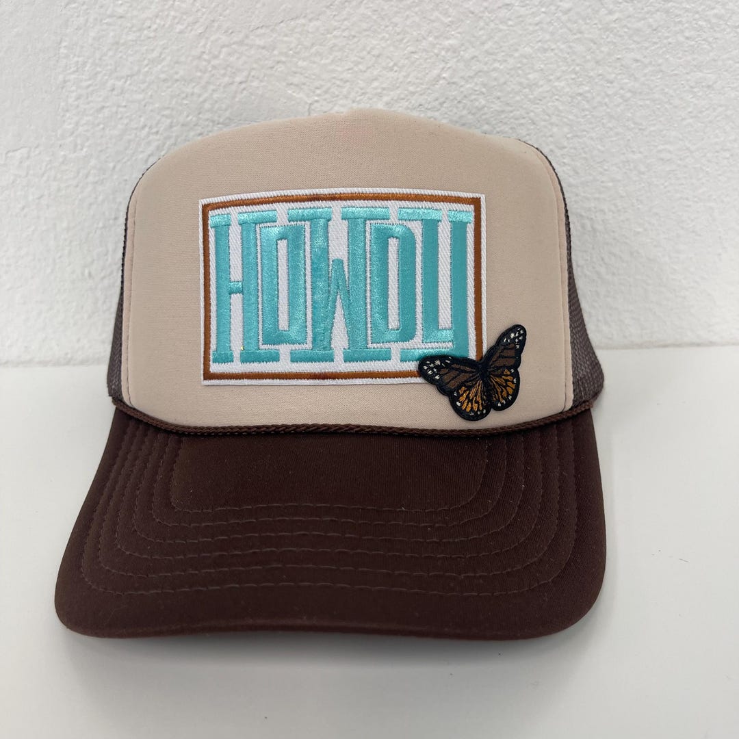 Howdy Patch Trucker Hat - Etsy