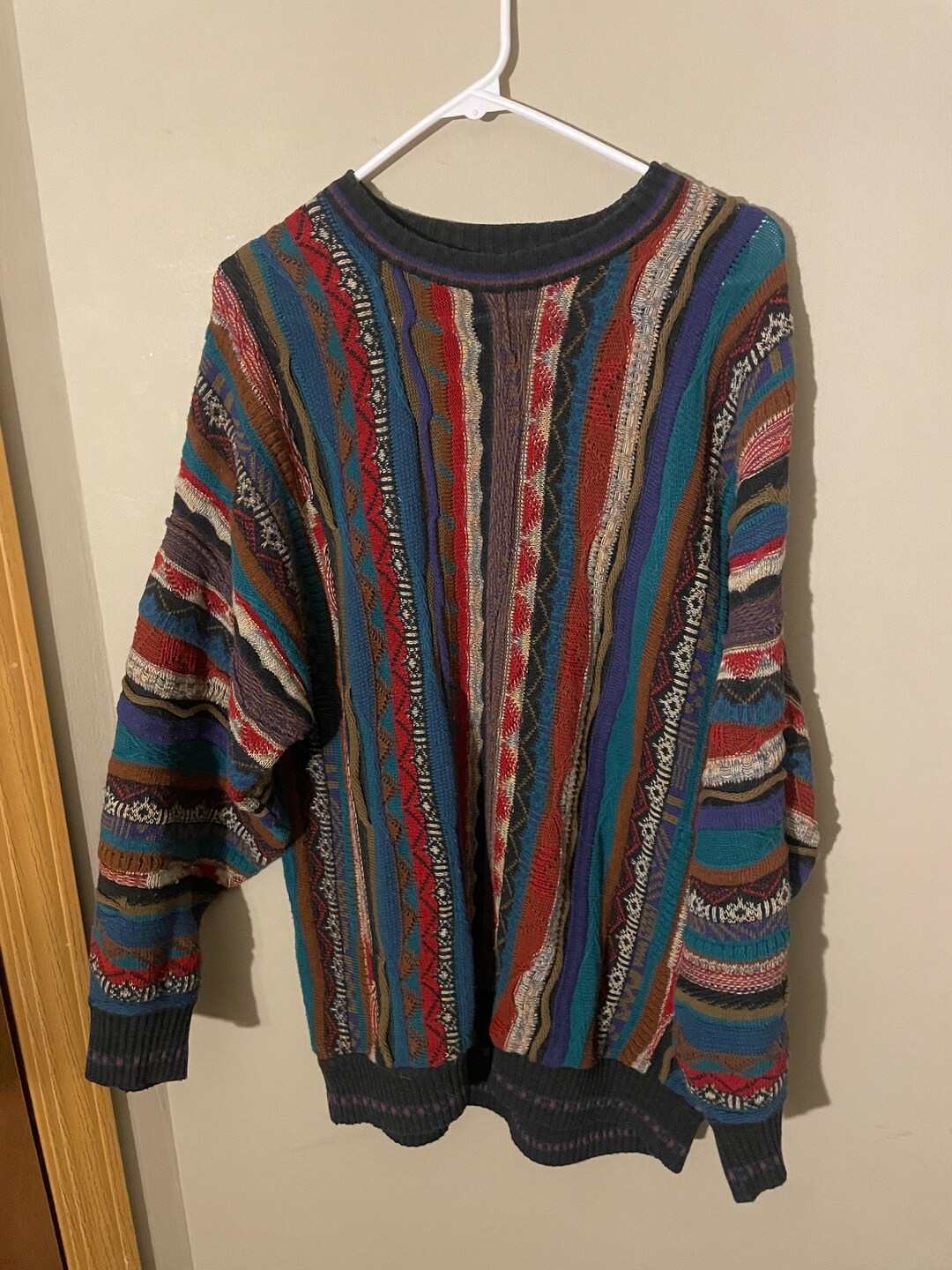 Coogi Style Imea Uodo Sweater High Quality Hand Made Italian Xl Sweater ...