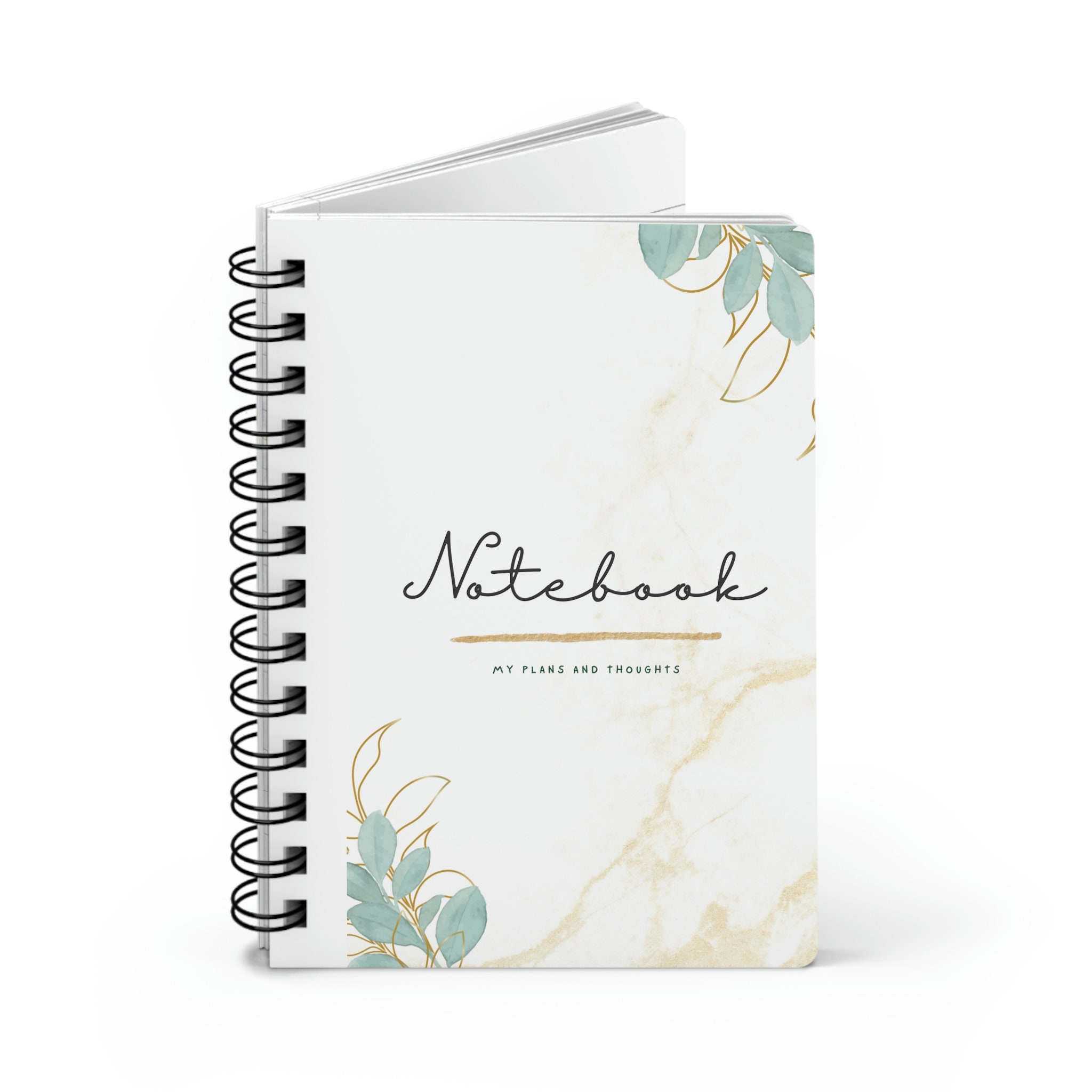 Notebook Spiral Bound Journal - Etsy