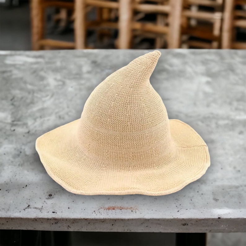 Vintage Witch Hat / Woolen Long Point Hat for Women / - Etsy