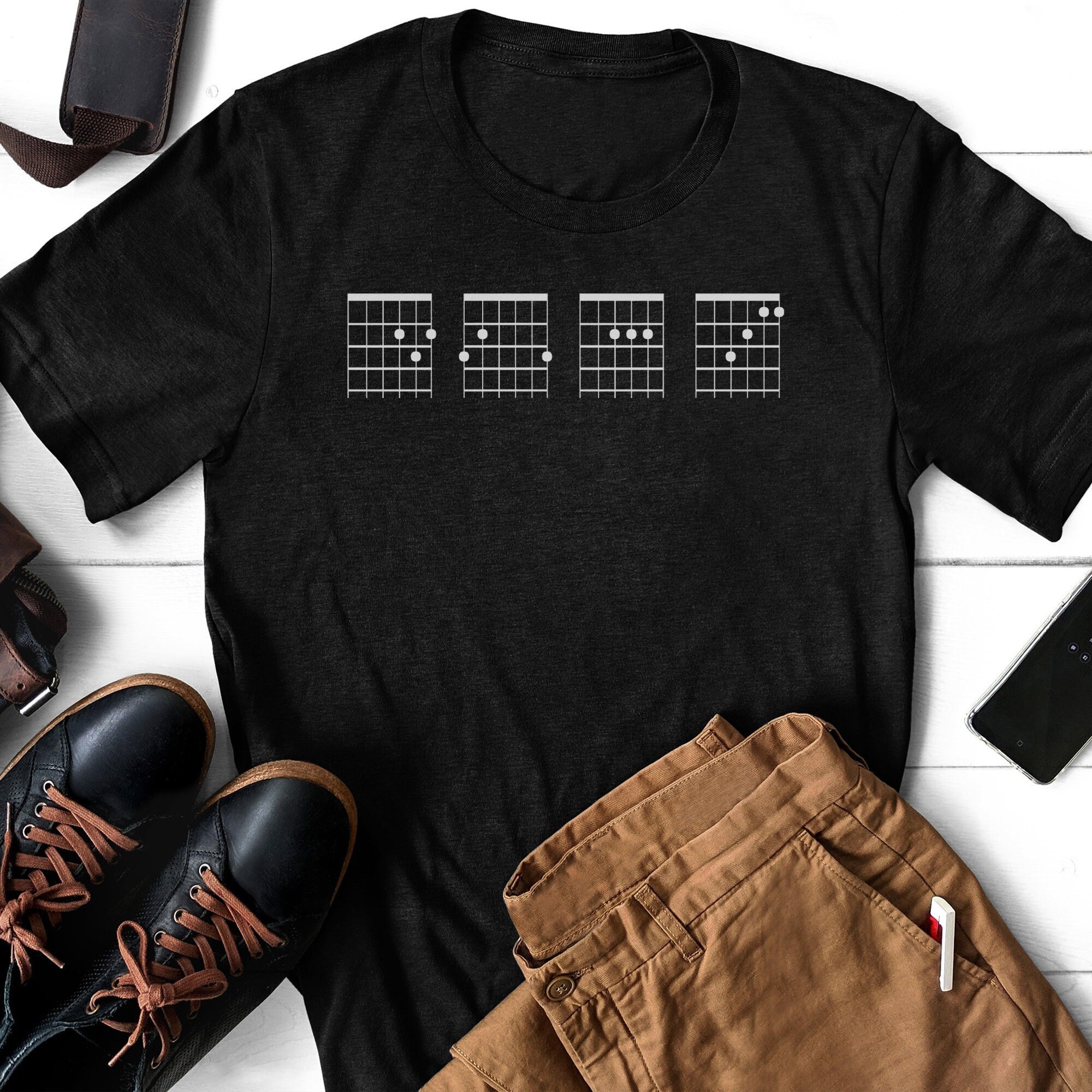 Guitar Chords Design, Humor, Vinyl Cut File, Printable, Iron, Stencil ...