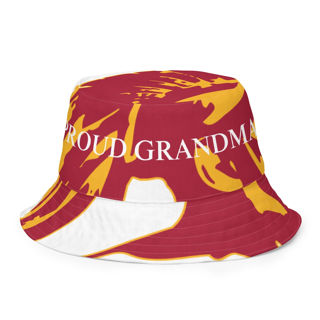 PROUD GRANDMA Collegiate Bucket Hat LA - Etsy
