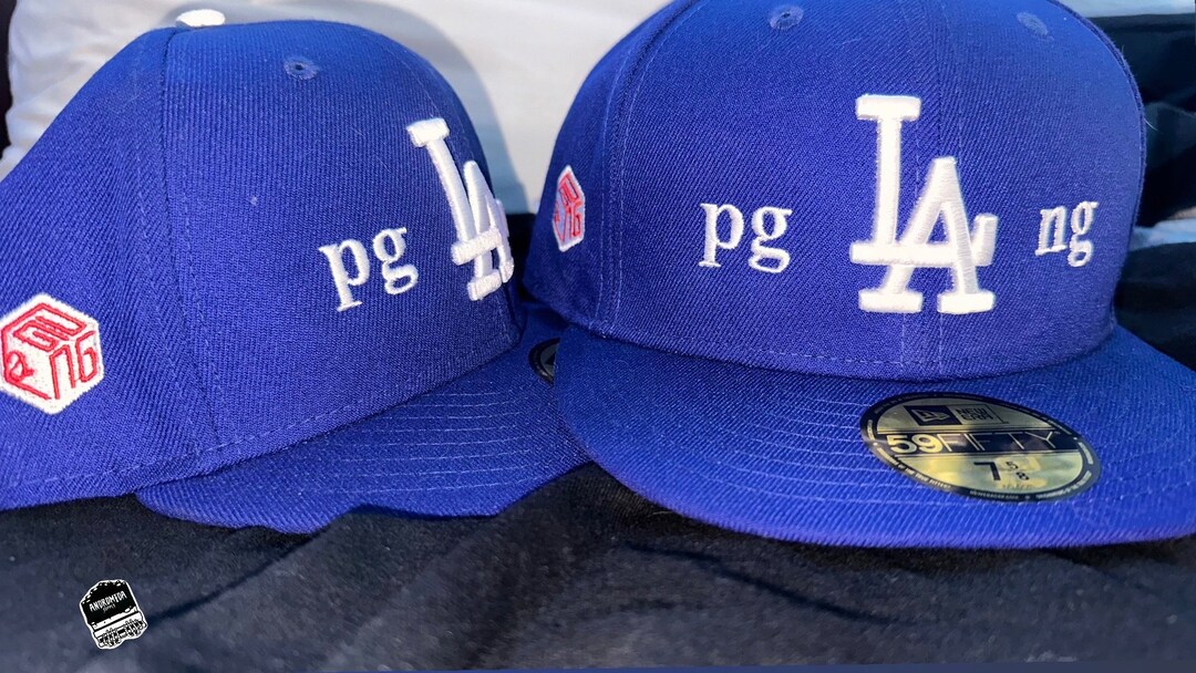 Kendrick Lamar CUSTOM Fitted LA Hat Pglang New Era - Etsy