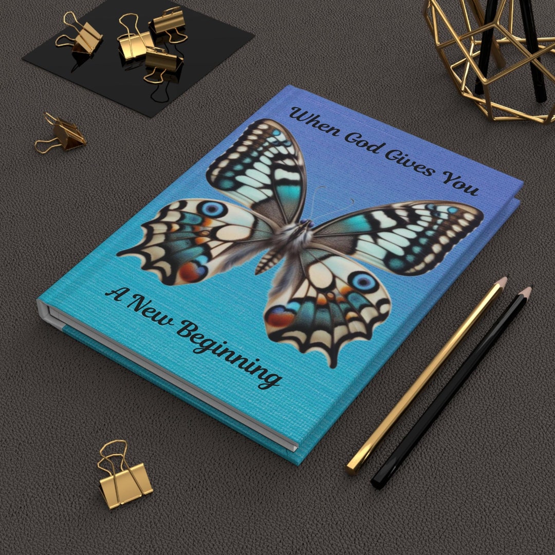 When God Gives You A New Beginning Journal, Faith-based Journal ...