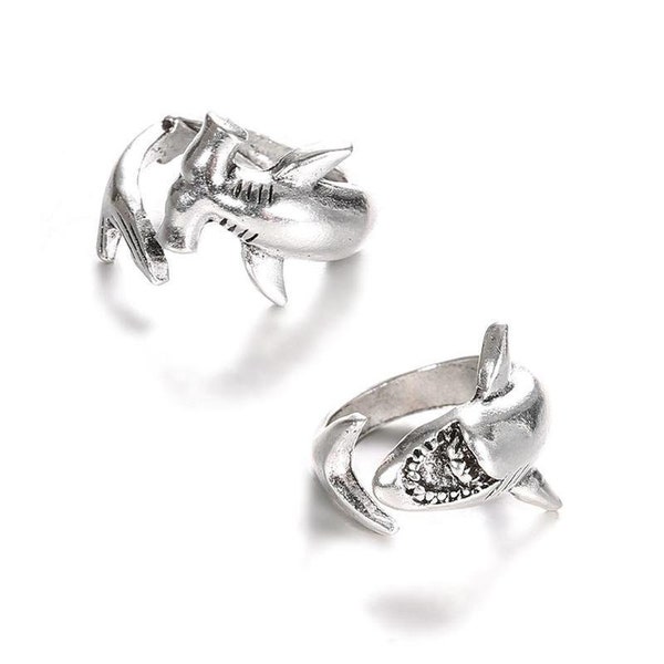 Shark Rings - Etsy