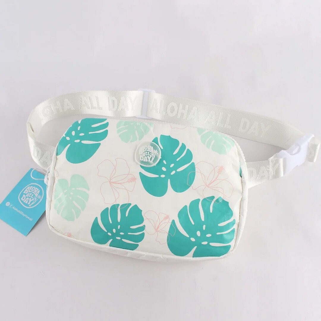 Hawaiian Pink Hibiscus Hip Pack, Fanny Pack, Crossbody Bag, Shoulder ...