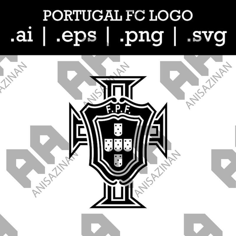 Portugal Soccer Logo - Etsy