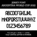 Argentina World Cup 2022 Jersey Font (digital Download) - Etsy