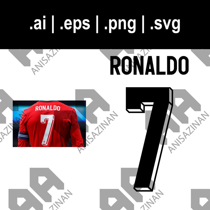Cristiano Ronaldo - Etsy