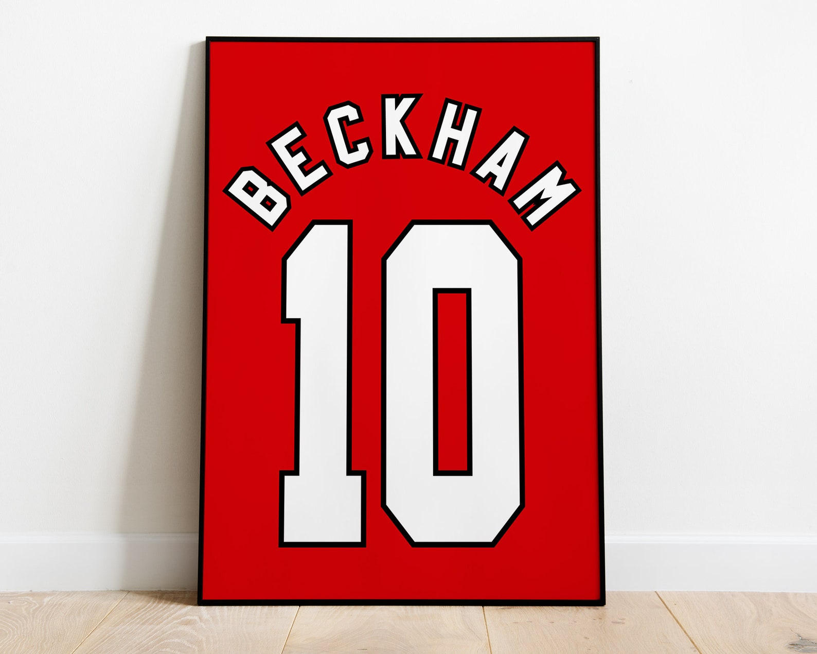 Manchester United 1996 Jersey Font | Beckham Jersey Font | Soccer Font ...