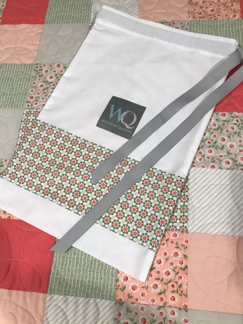 Handmade Baby Quilt / Adult Lap Quilt Vintage Vibe Patchwork Baby Blanket 36.5x45.5 Ready to ...