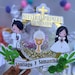Personalized First Communion Cake Topper: Party Centerpiece Decoration ...