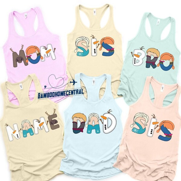 Frozen Tank Top - Etsy