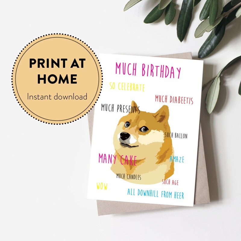 Meme Card - Etsy