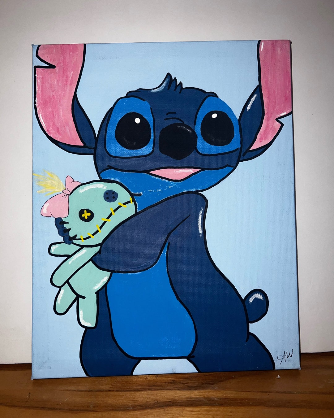 Stitch With Scrump Painting - Etsy