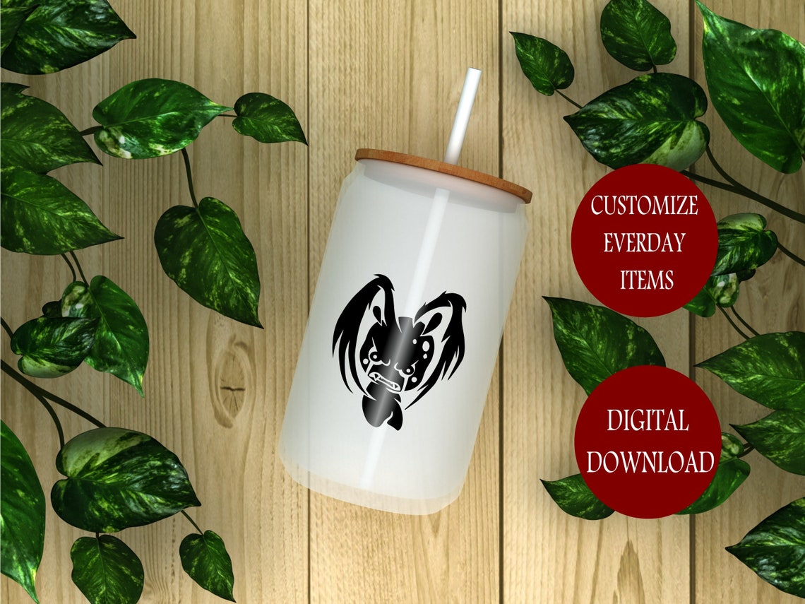 Bad Bunny SVG, Evil Rabbit Silhouette JPG, Creepy Cottontail EPS, Grim ...