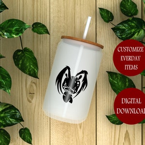 Bad Bunny SVG, Evil Rabbit Silhouette JPG, Creepy Cottontail EPS, Grim ...