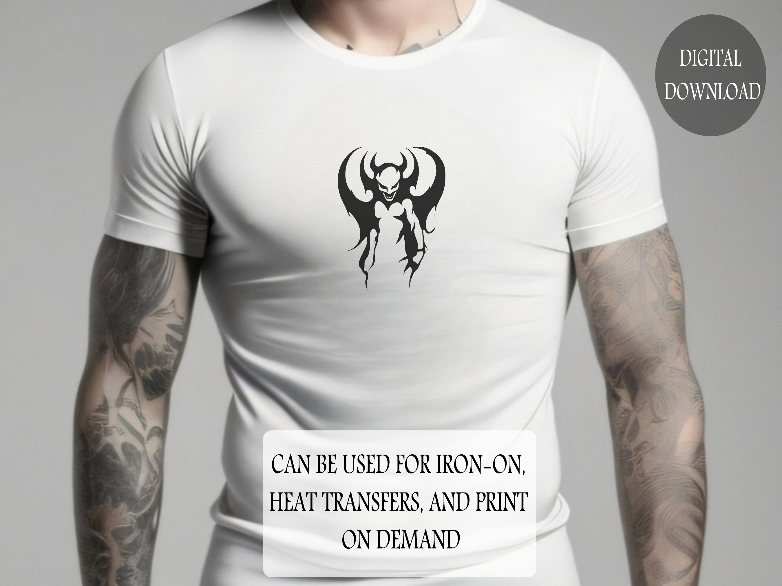 Demon Svg, DIY Devil Graphic, Devilish Art, Edgy Crafting, Cheeky Satan ...