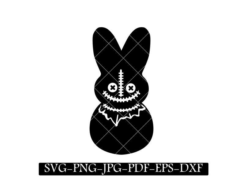Easter Horror Peeps SVG Digital Download, Easterween Pdfs, Scary Peeps ...
