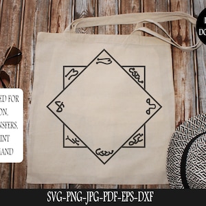 Alastair's Reaper Trap Symbol SVG, DIY Decal, Supernatural Symbol ...