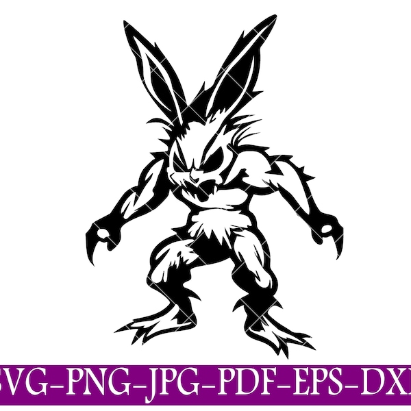 Evil Bunny - Etsy