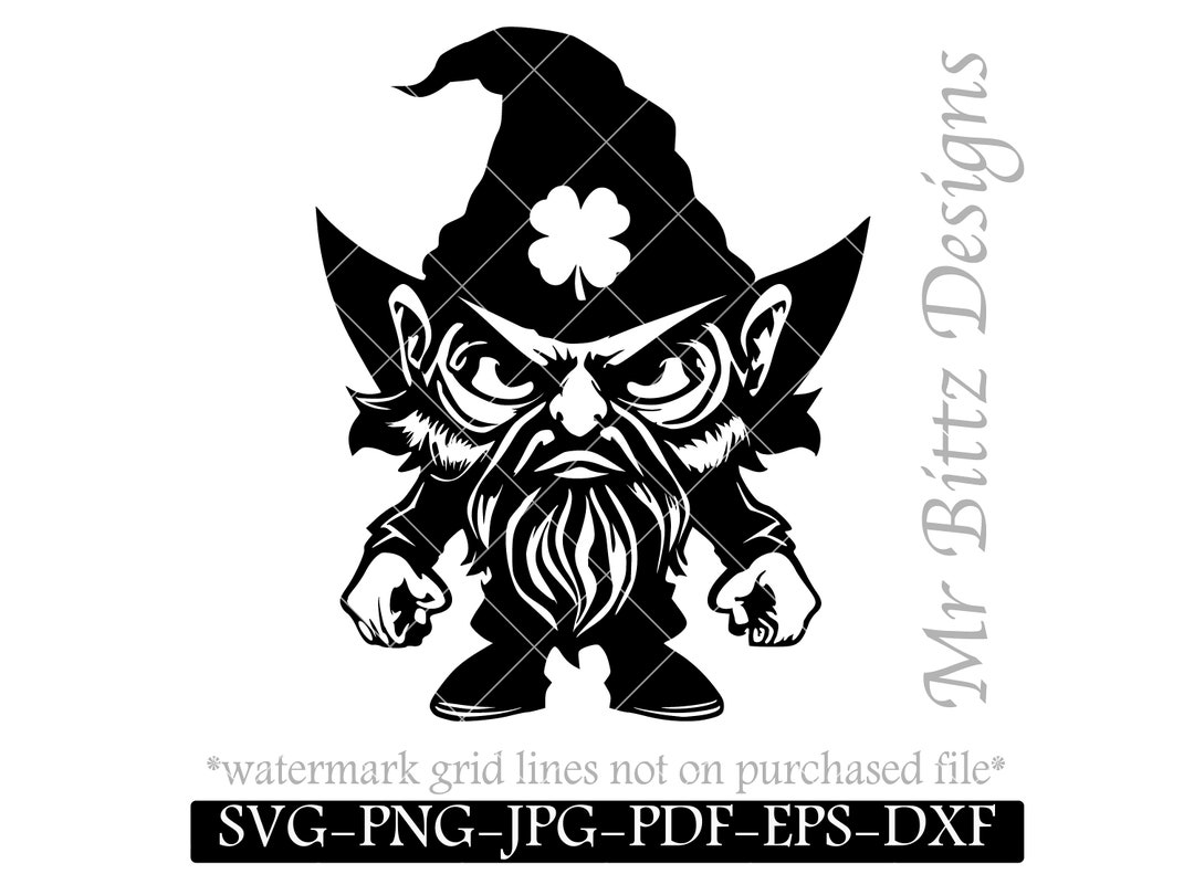 Angry Leprechaun SVG, Saint Patrick's Day Pdf, St Patrick Day ...