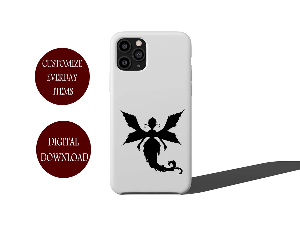 Dark Fairy SVG Evil Fairy Sprite Naiad Fae Faerie Pixie - Etsy