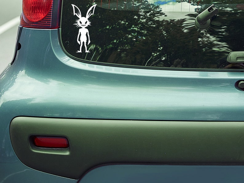 Bad Bunny SVG Evil Rabbit Silhouette JPG Easterween Evil - Etsy