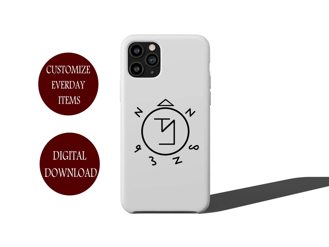 Angel Banishing Symbol SVG, Angel Ward DIY Decal, Supernatural Symbol ...