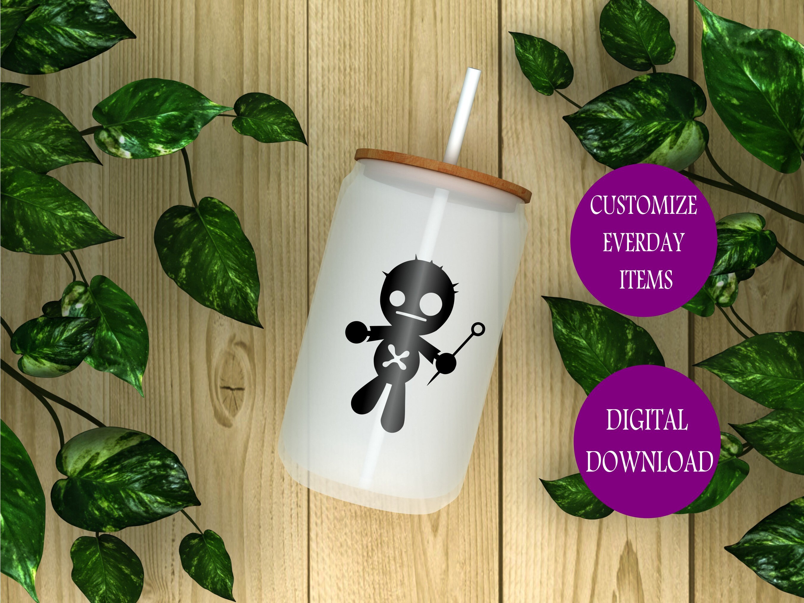 Voodoo SVG, Voodoo Doll Digital Download, DIY Decal, Occult Sticker ...