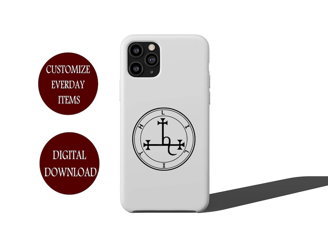 Lilith Symbol SVG, DIY Decal, Supernatural Symbol, Sigil, Digital ...