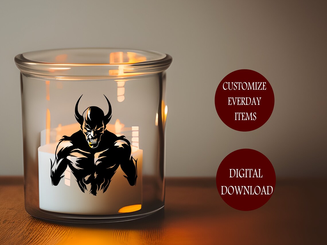 Demon Svg, DIY Devil Graphic, Devilish Art, Edgy Crafting, Cheeky Satan ...