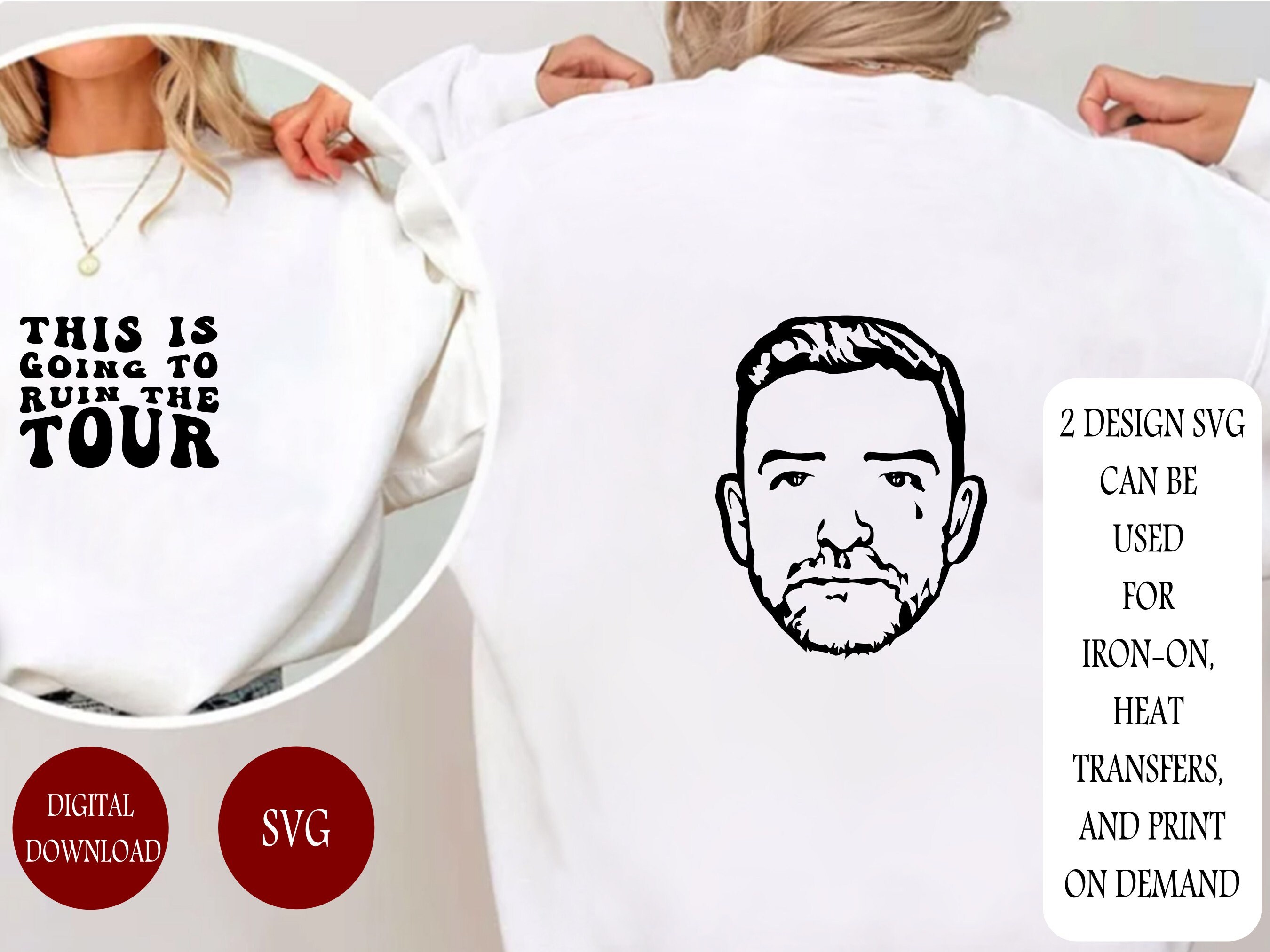 This is Going to Ruin the Tour SVG, Justin Timberlake DWI Mugshot Svg ...