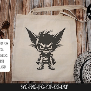 Goblin SVG, Mischievous Gremlin, Evil Imp, Hobgoblin, Troll, Puck ...