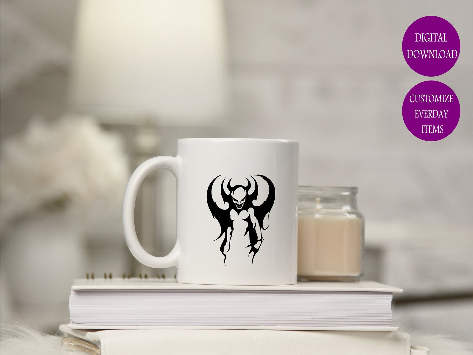 Demon Svg, DIY Devil Graphic, Devilish Art, Edgy Crafting, Cheeky Satan ...