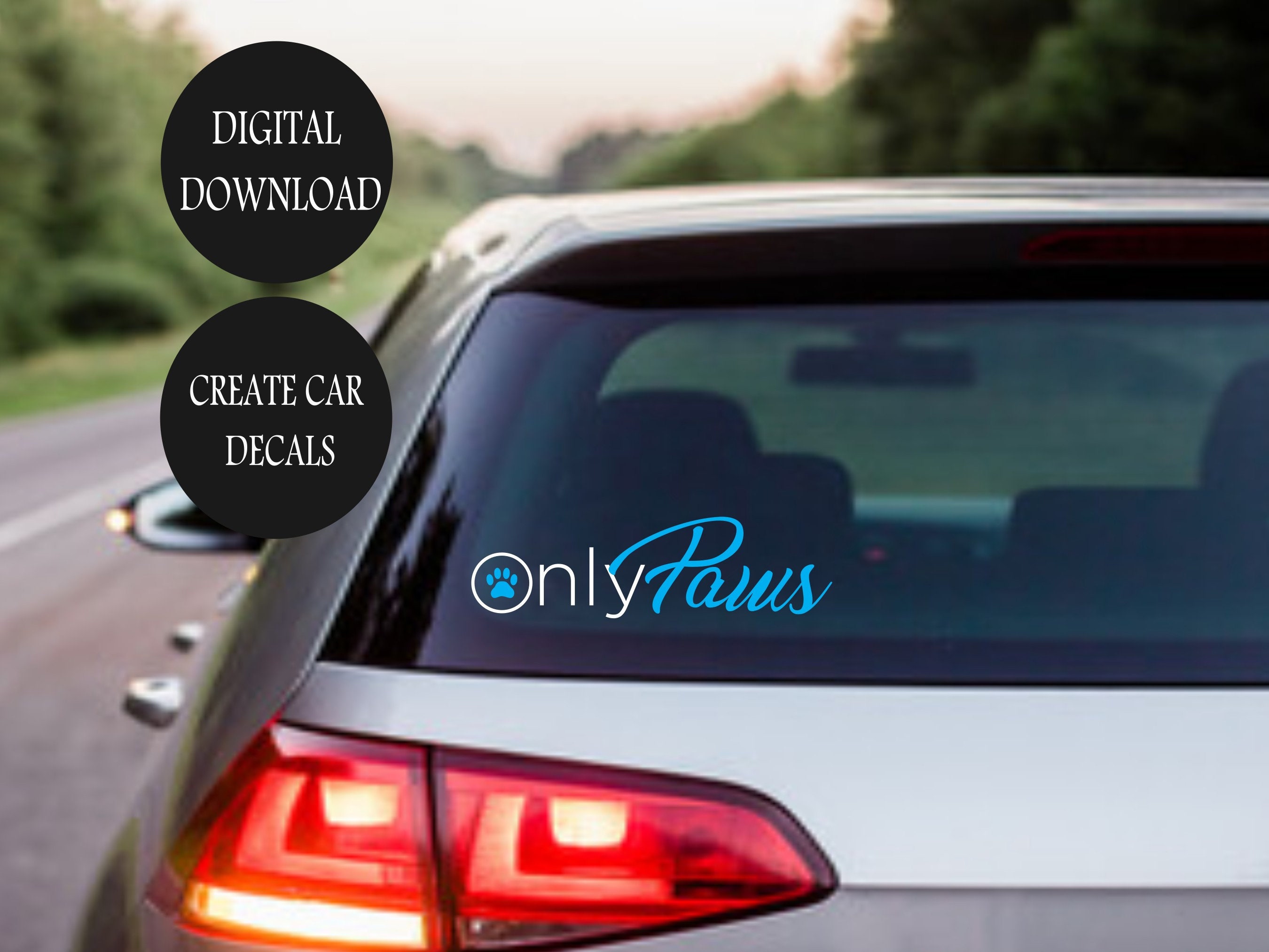 Onlypaws SVG, Only Paws DIY Sticker, Iron-on Stencil, Onlyfans Inspired ...