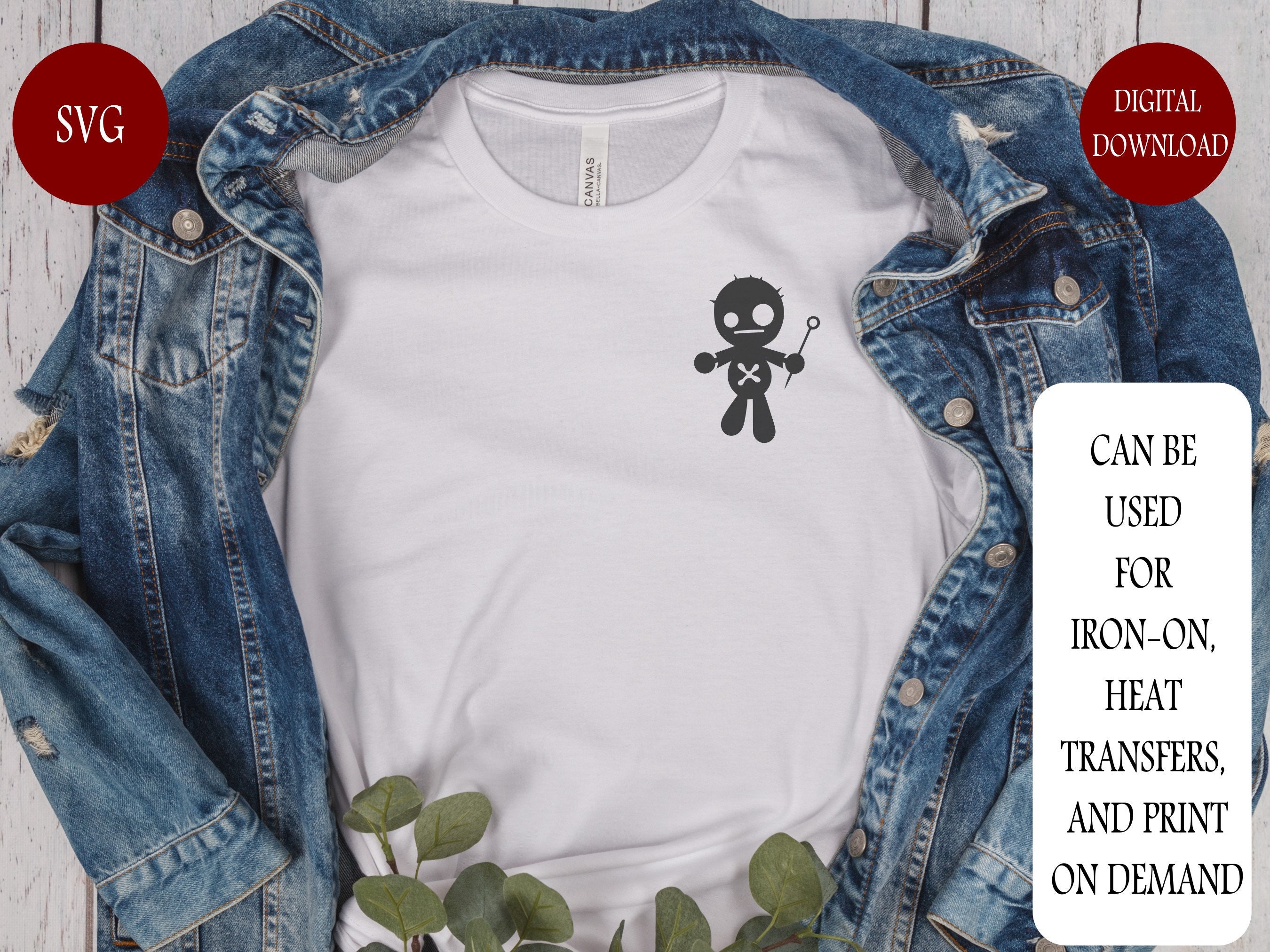 Voodoo SVG, Voodoo Doll Digital Download, DIY Decal, Occult Sticker ...