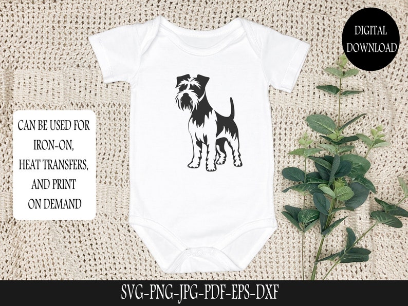 Terrier SVG Digital Download, Cute Dog Image, Terrier Lover, DIY Decal ...