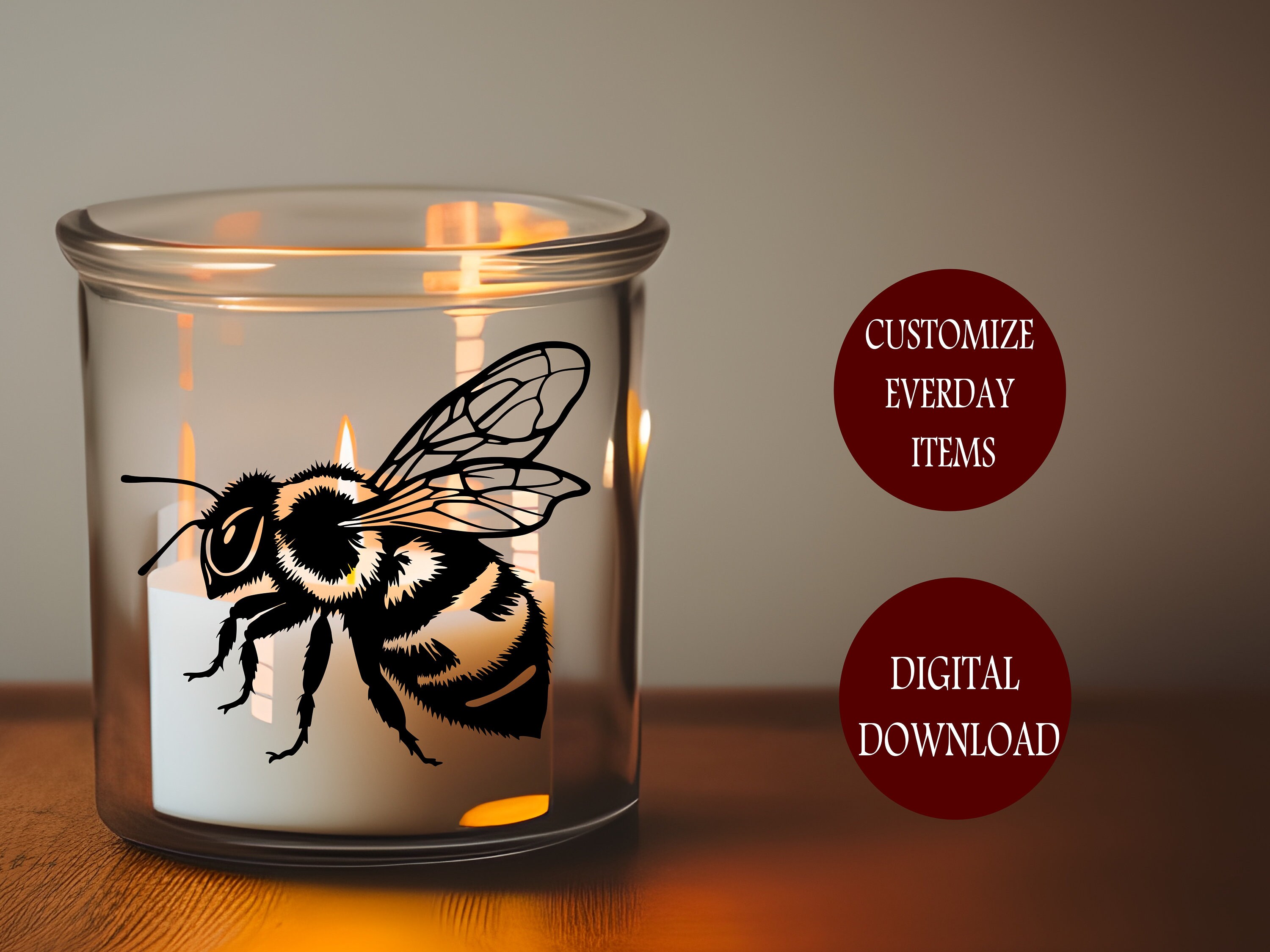 Bee Svg Honey Bee Clipart Bumble Bee DIY Decal Cricut Bee - Etsy