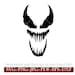 Venom Symbol SVG, Horror DIY Decal, Superhero Symbol, Anti Hero Digital ...