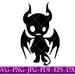 Imp Svg DIY Devil Graphic Devilish Art Edgy Crafting - Etsy