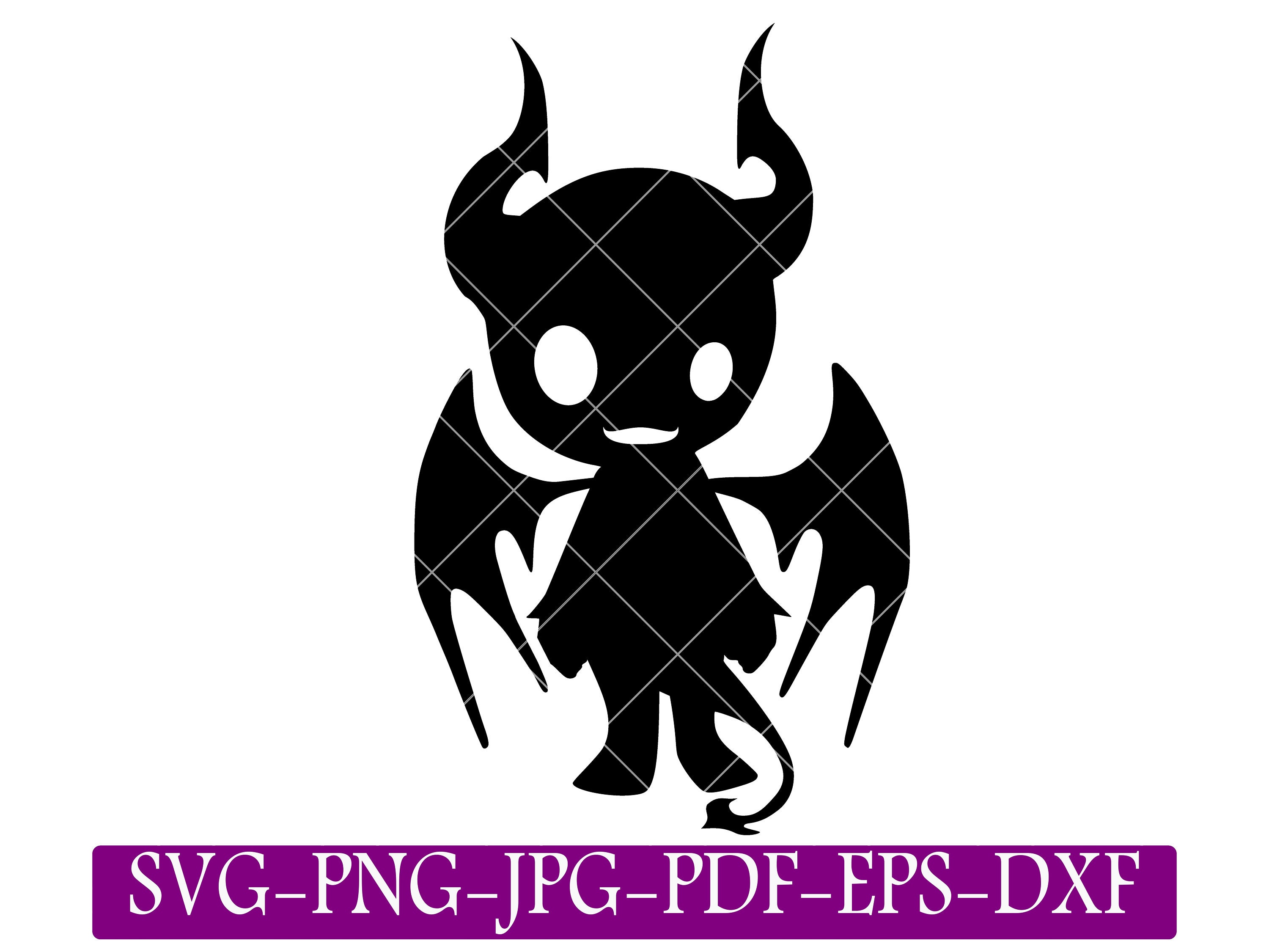 Imp Svg DIY Devil Graphic Devilish Art Edgy Crafting - Etsy