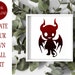 Imp Svg DIY Devil Graphic Devilish Art Edgy Crafting - Etsy