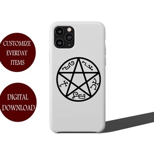 Demon Trap Symbol SVG, DIY Decal, Supernatural Symbol, Digital Download ...