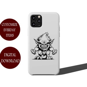 Goblin SVG, Mischievous Gremlin, Evil Imp, Hobgoblin, Troll, Puck ...