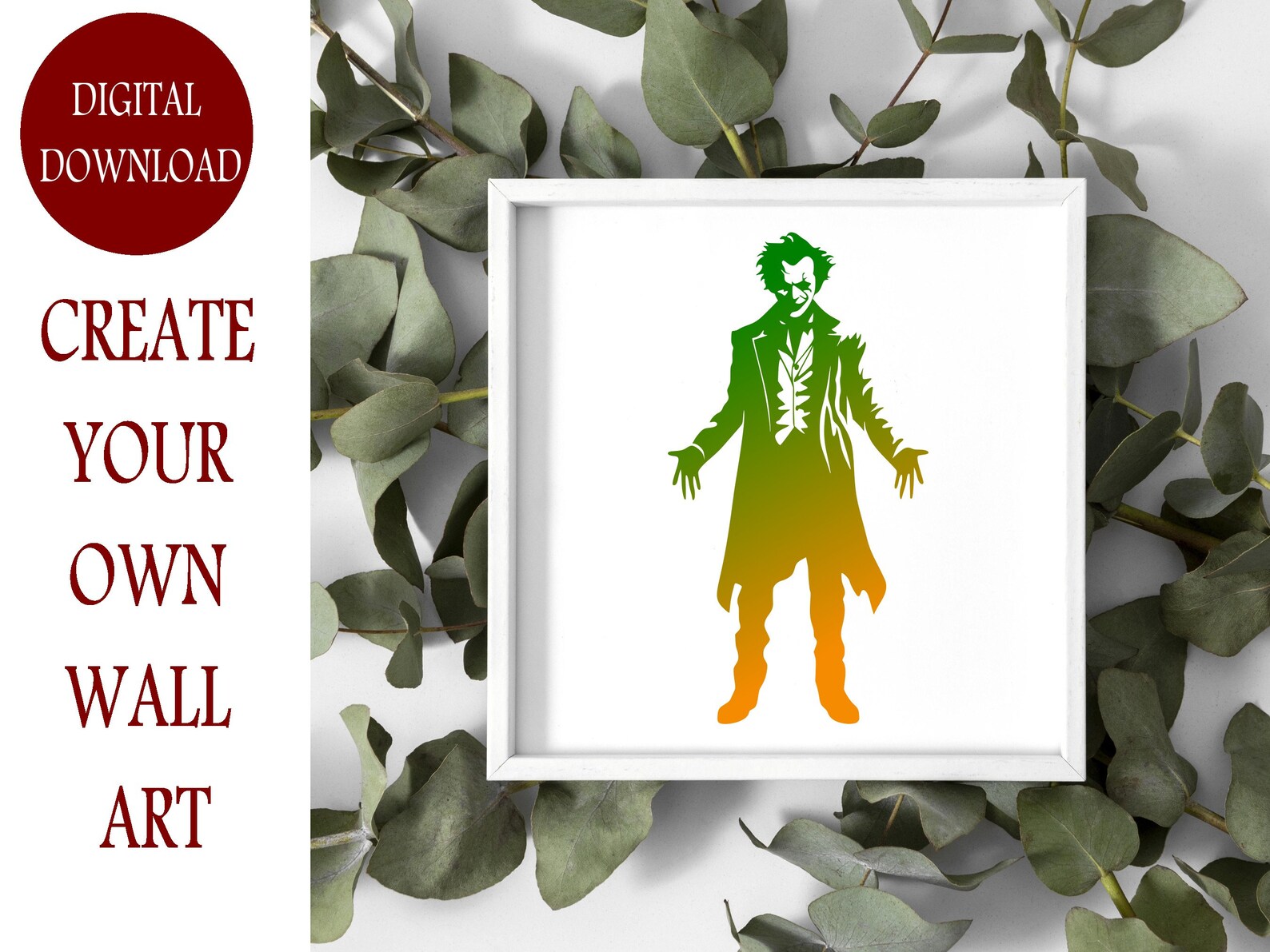 Evil Clown SVG Bundle, Jester DIY Transfer Sticker, Iron on Graphic ...