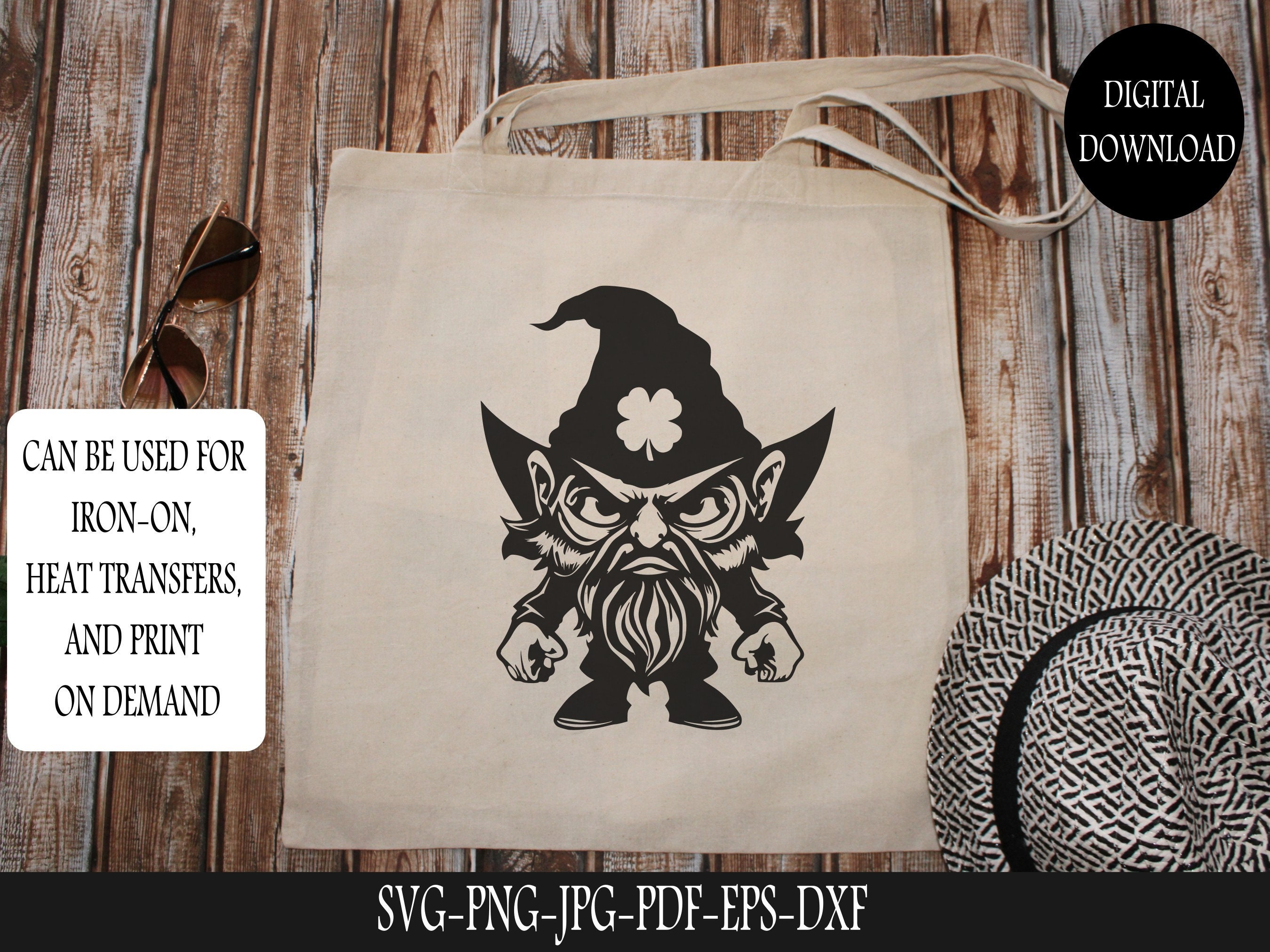 Angry Leprechaun SVG, Saint Patrick's Day Pdf, St Patrick Day ...
