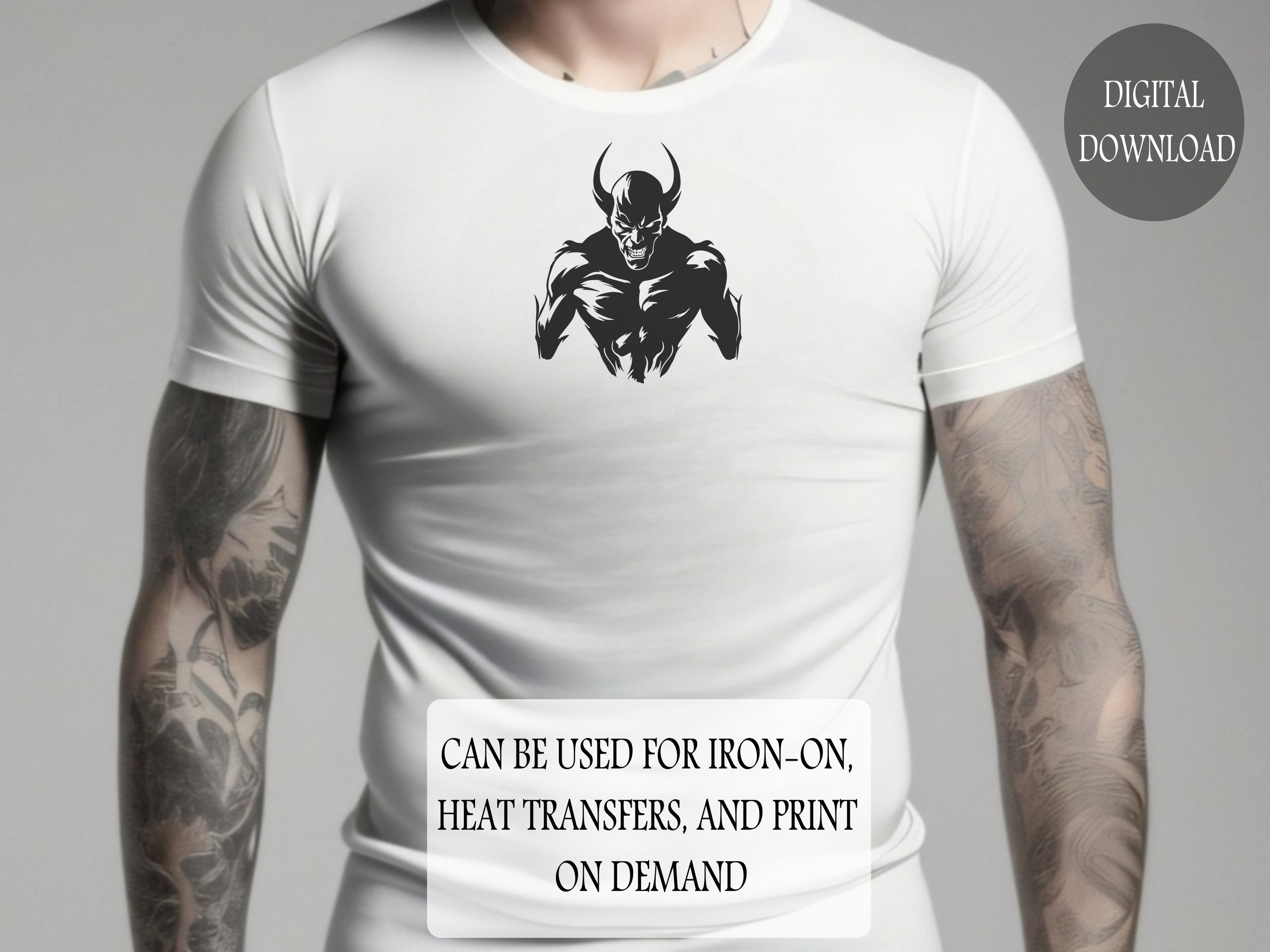 Demon Svg, DIY Devil Graphic, Devilish Art, Edgy Crafting, Cheeky Satan ...